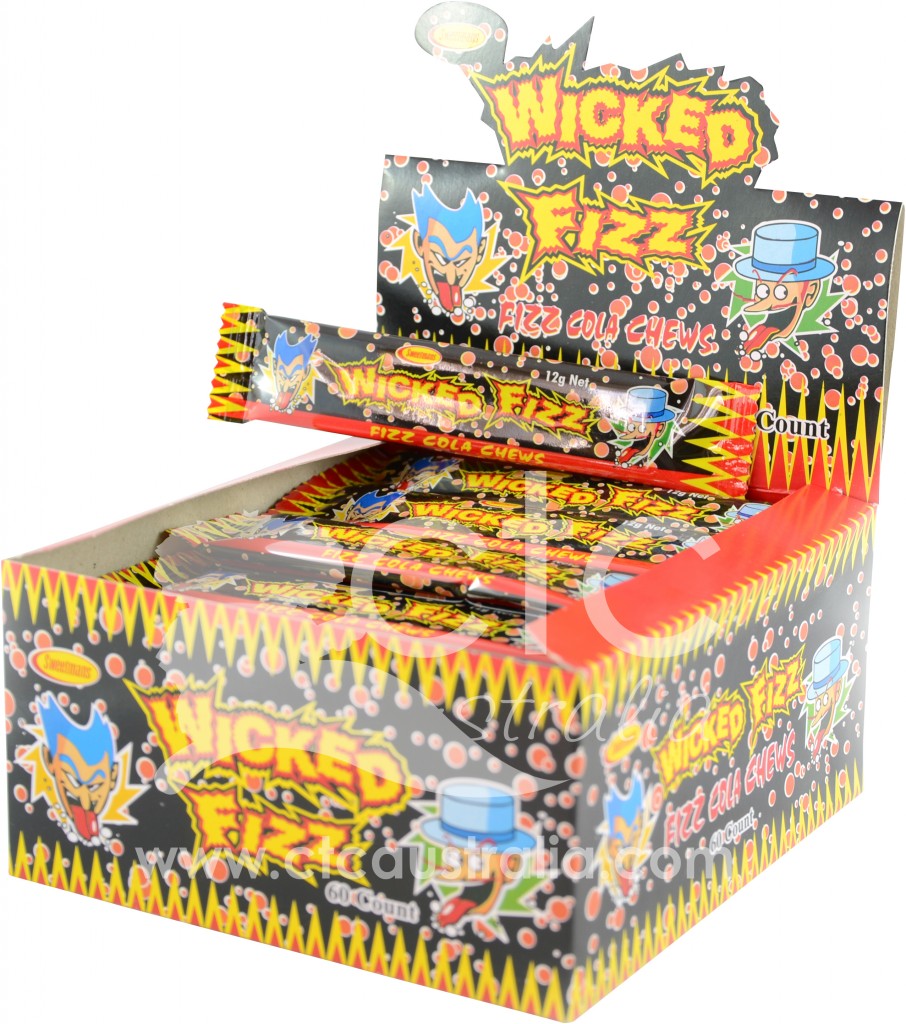 Wicked Fizz Cola Best by 15/01/2025 – Lollies 4 U
