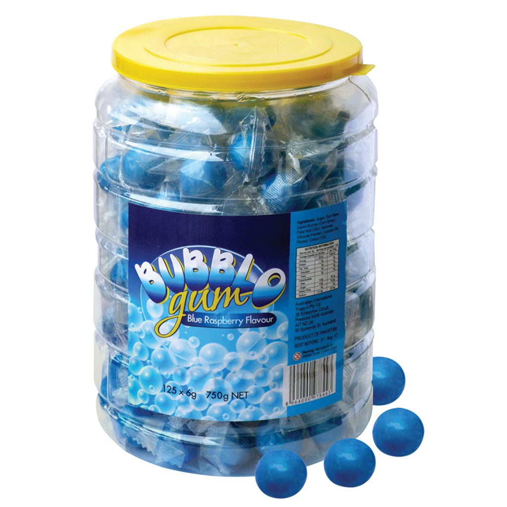 Bubblo Gum Blueberry Flavor (125) – Lollies 4 U