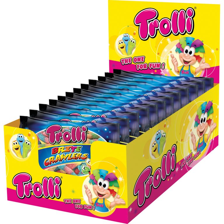 Trolli Brite Crawlers 45g – Lollies 4 U