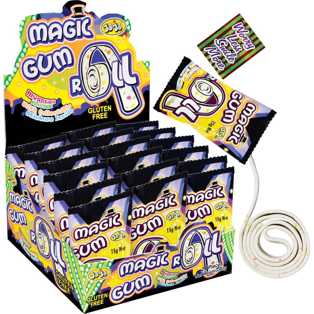 Magic Gum Roll x 24 – Lollies 4 U