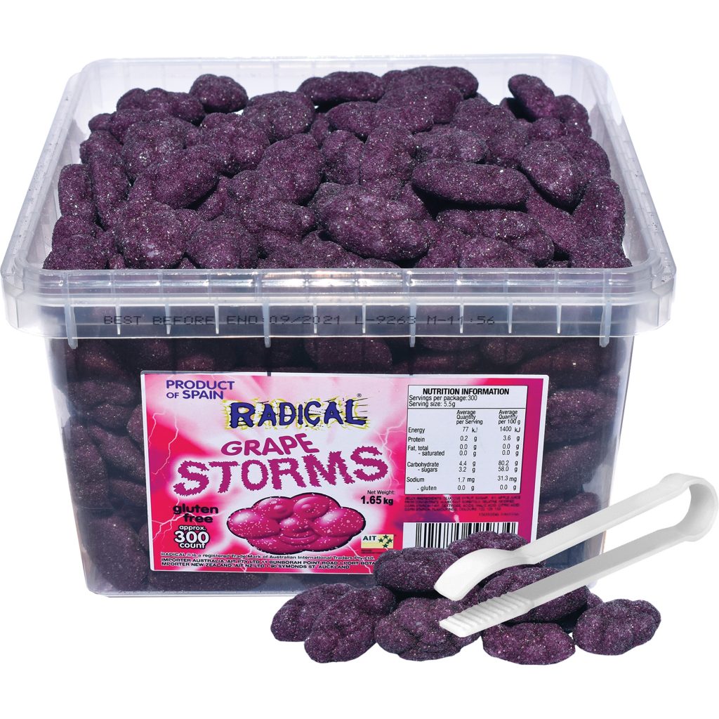 Radical GRAPE Storm Clouds – Lollies 4 U