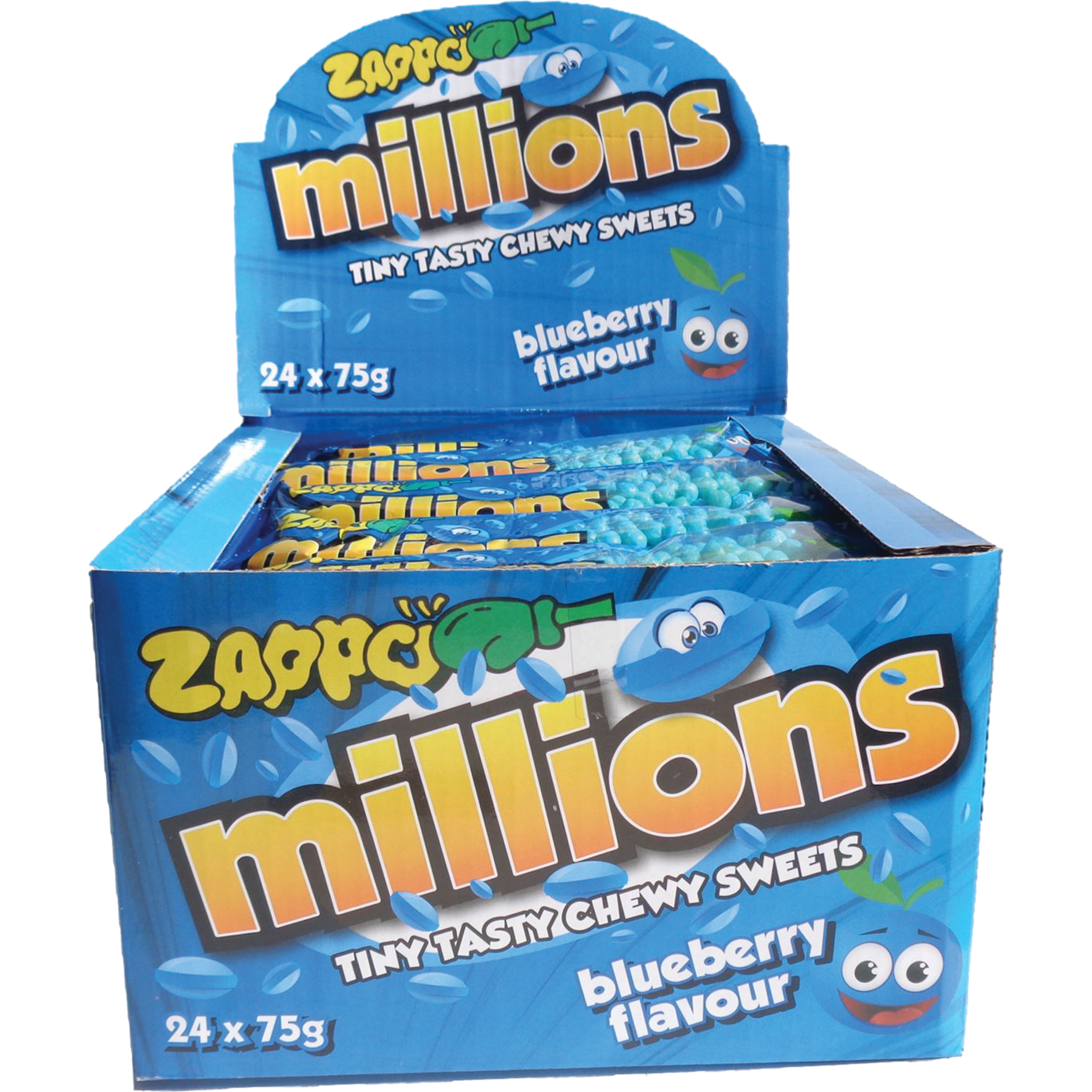 Zappo Millions Blueberry Lollies 4 U Zappo Millions Blueberry Lollies 4 U