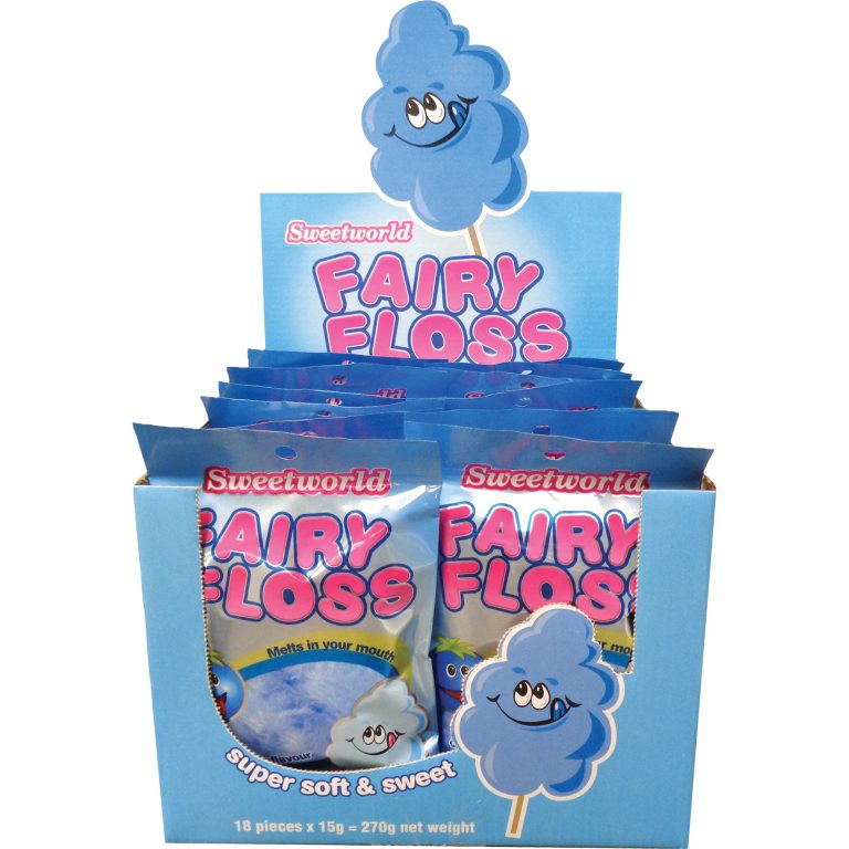 Fairy Floss Bucket 75g – Lollies 4 U