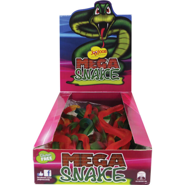 Mega Snakes 2kg .90c rrp – Lollies 4 U
