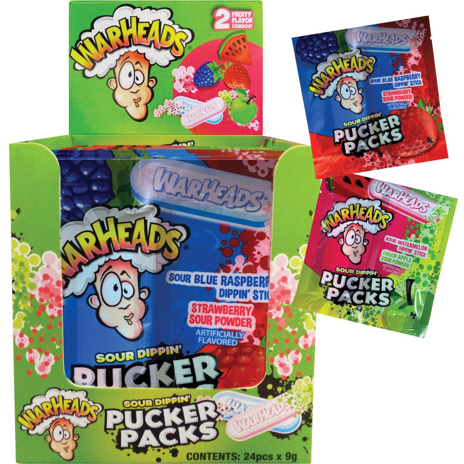 WarHead Pucker Pack .50c – Lollies 4 U