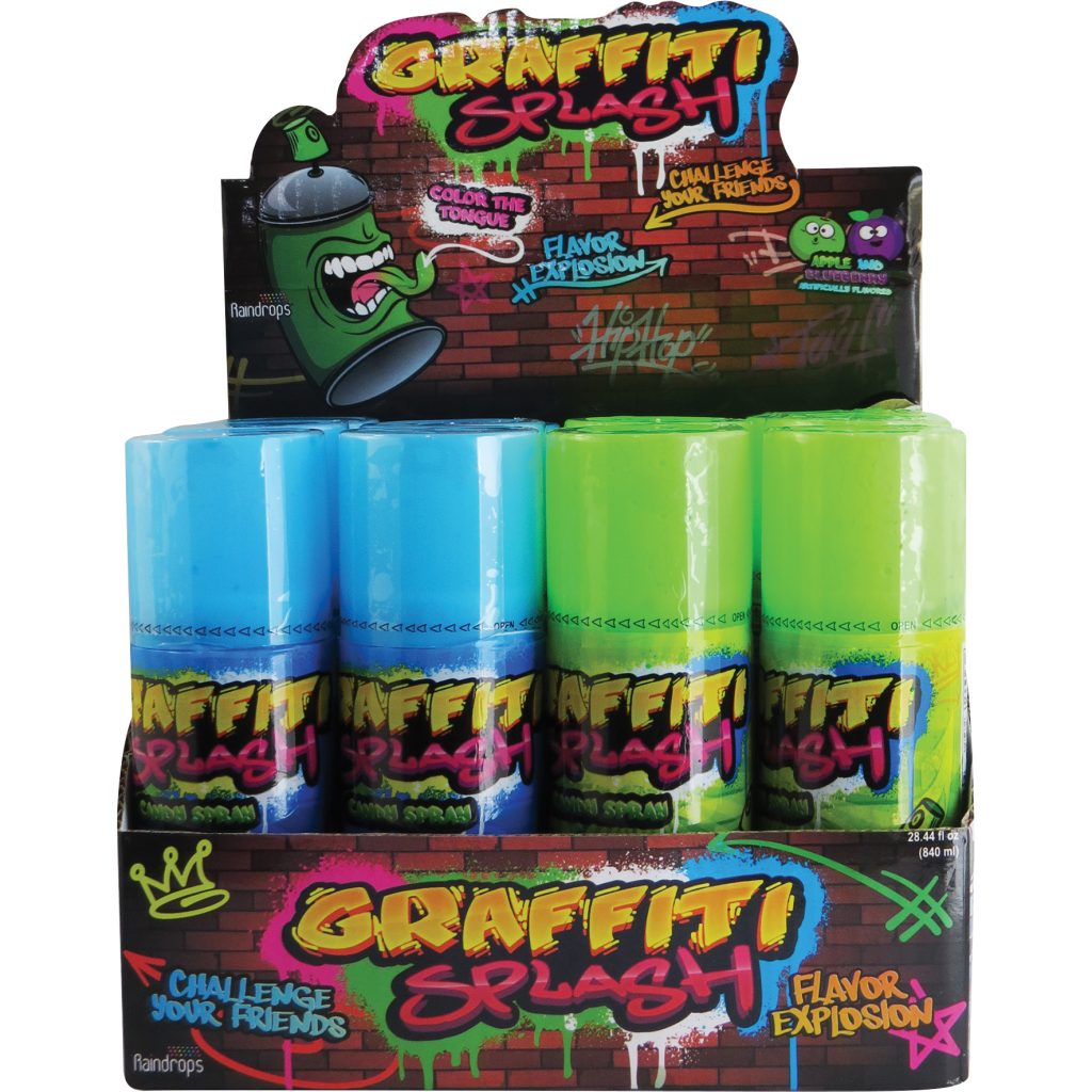 Graffiti Splash Spray Candy. – Lollies 4 U