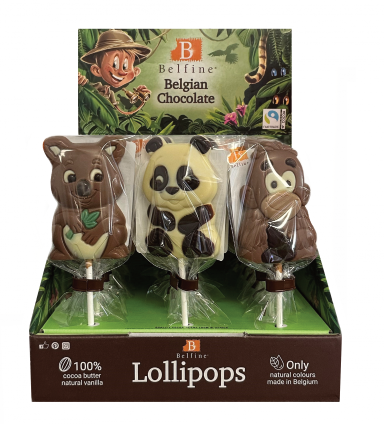 Choc Pops Koala, Panda, Orangutan. – Lollies 4 U
