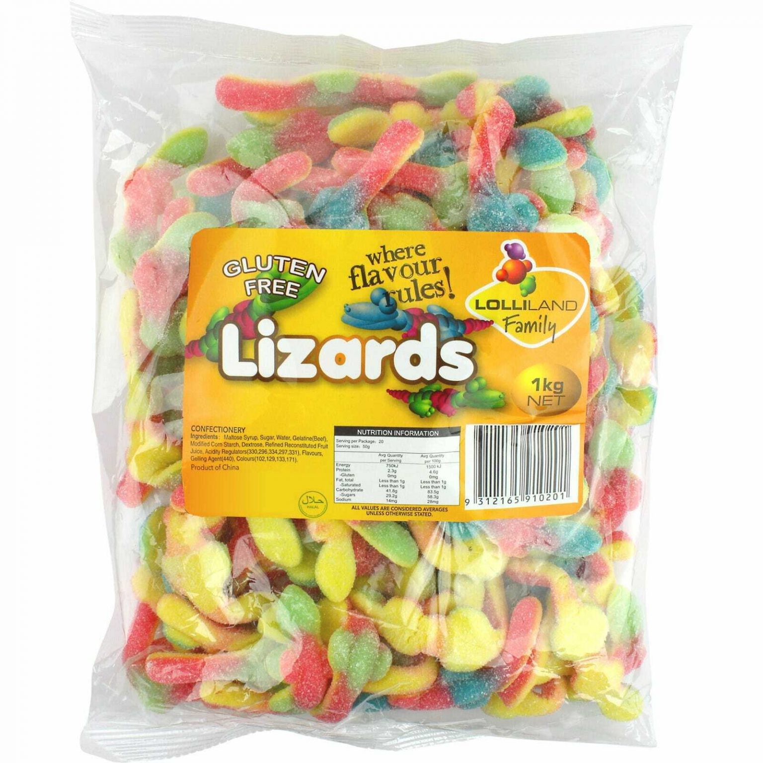 Sour Lizard – Lollies 4 U